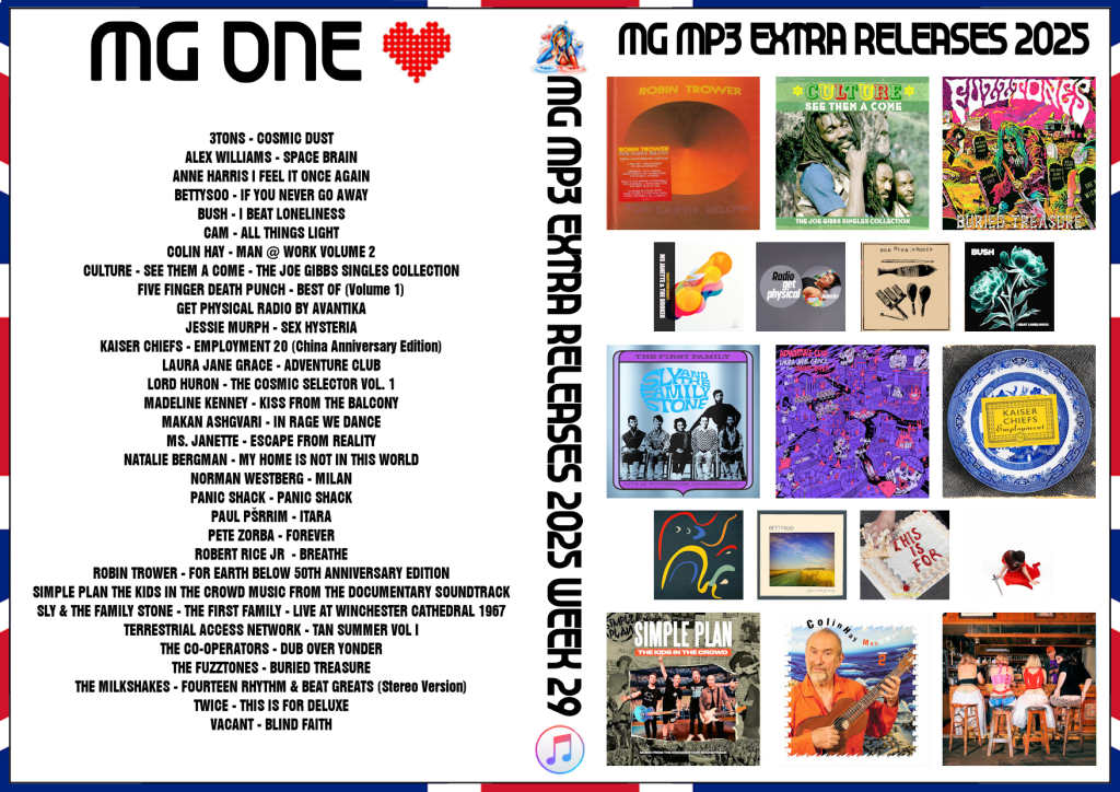 MP3 NEW RELEASES 2025 EXTRA PACK WEEK 29 – SYSTEM18.NET