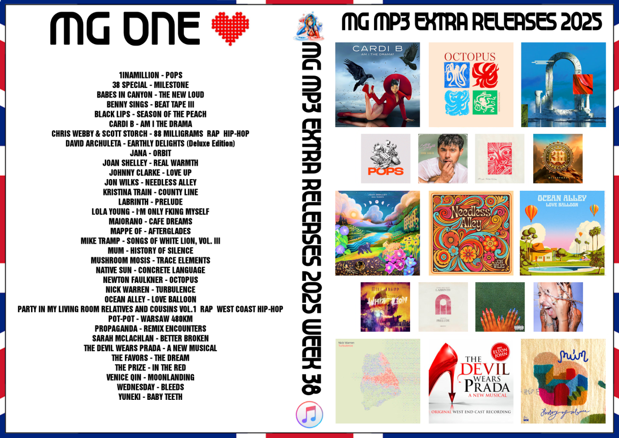 MP3 NEW RELEASES 2025 EXTRA PACK WEEK 38 – SYSTEM18.NET