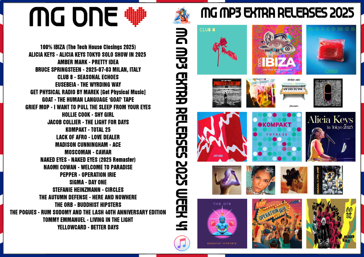 MP3 NEW RELEASES 2025 EXTRA PACK WEEK 41 – SYSTEM18.NET