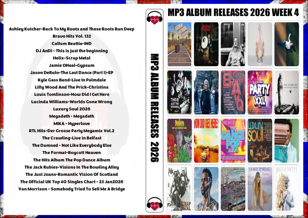 MP3 ALBUM RELEASES 2026 WEEK 4 – SYSTEM18.NET